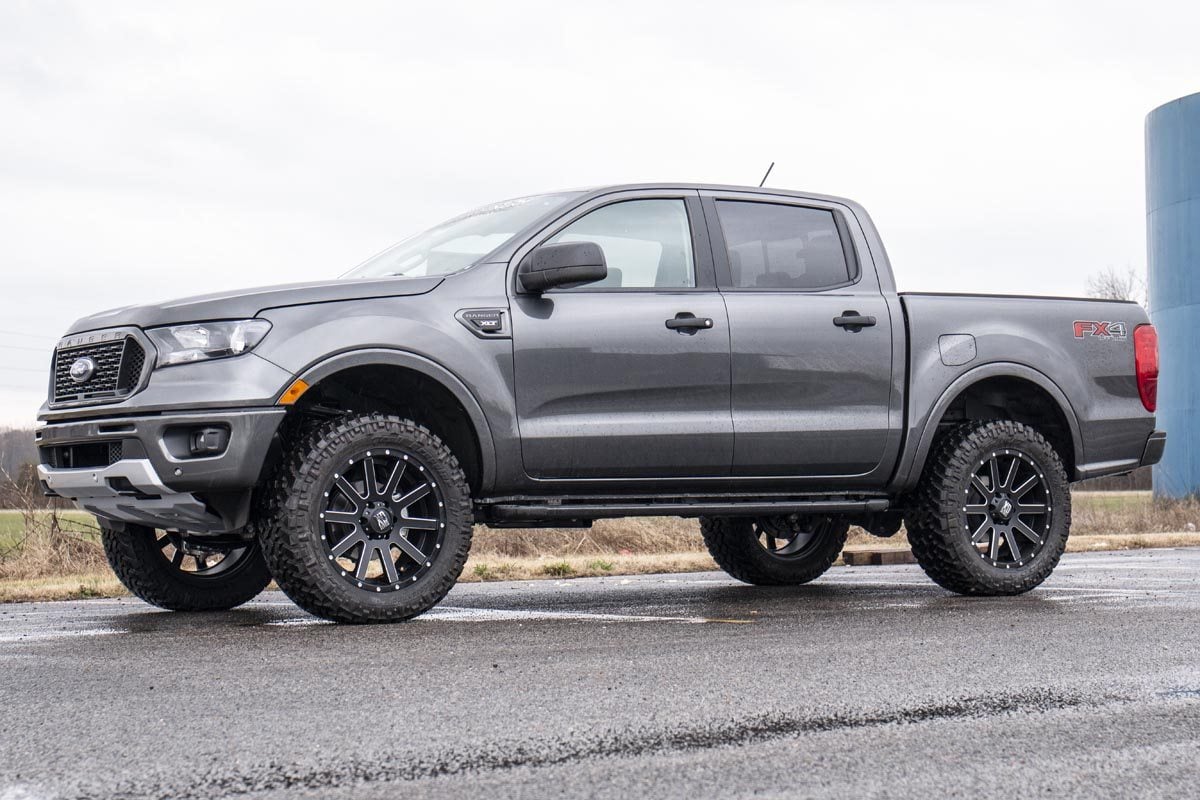Rough Country 50100 | 2.5 po Leveling Kit | Ford Ranger 2WD/4WD (2019 ...